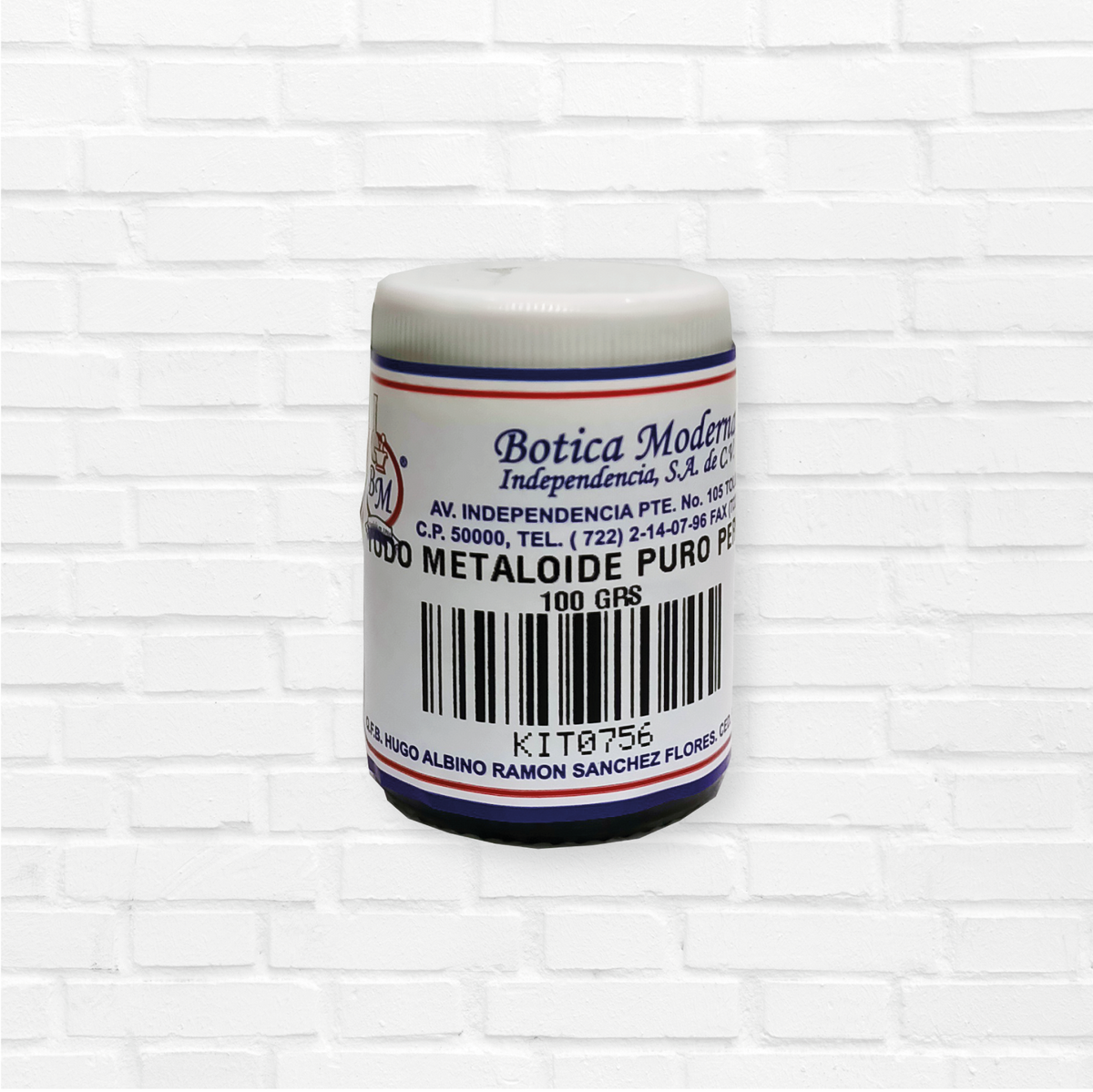 Yodo metaloide puro perlado | Botica Moderna