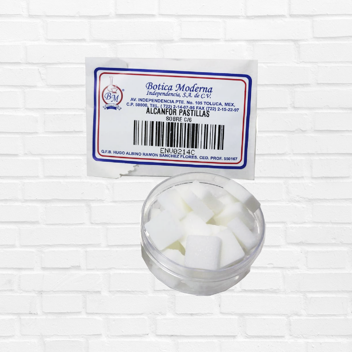 Pastillas de alcanfor | Botica Moderna