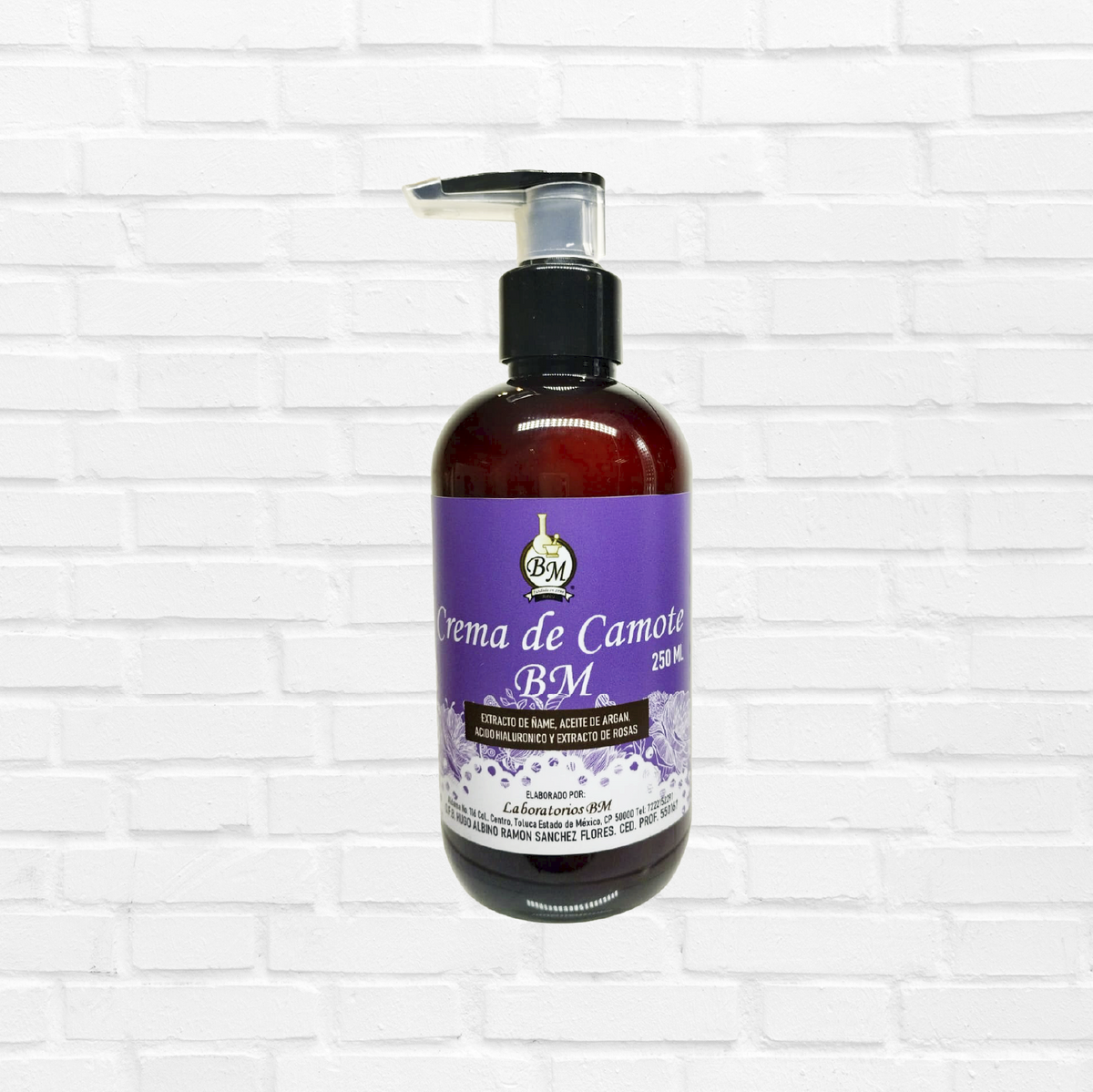 Crema de camote BM | Botica Moderna