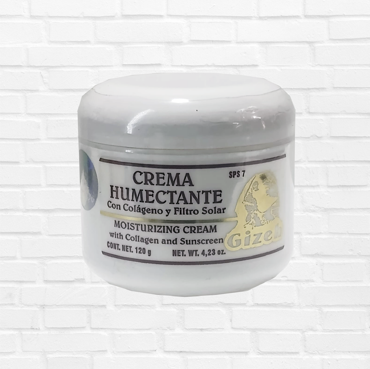 Crema humectante con colágeno y filtro solar | Botica Moderna