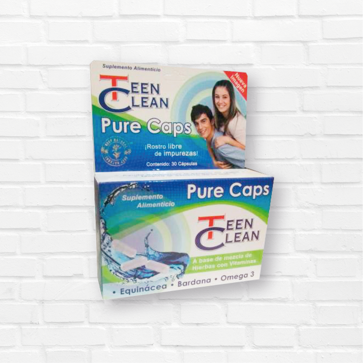 Pure caps teen clean | Botica Moderna